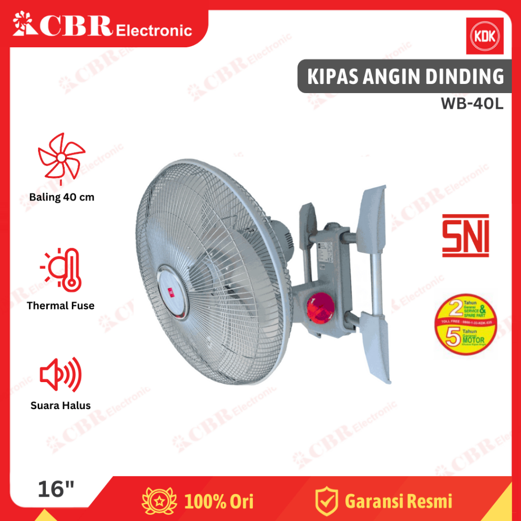 Jual Kipas Angin KDK / WB-40L (Dinding) | Shopee Indonesia