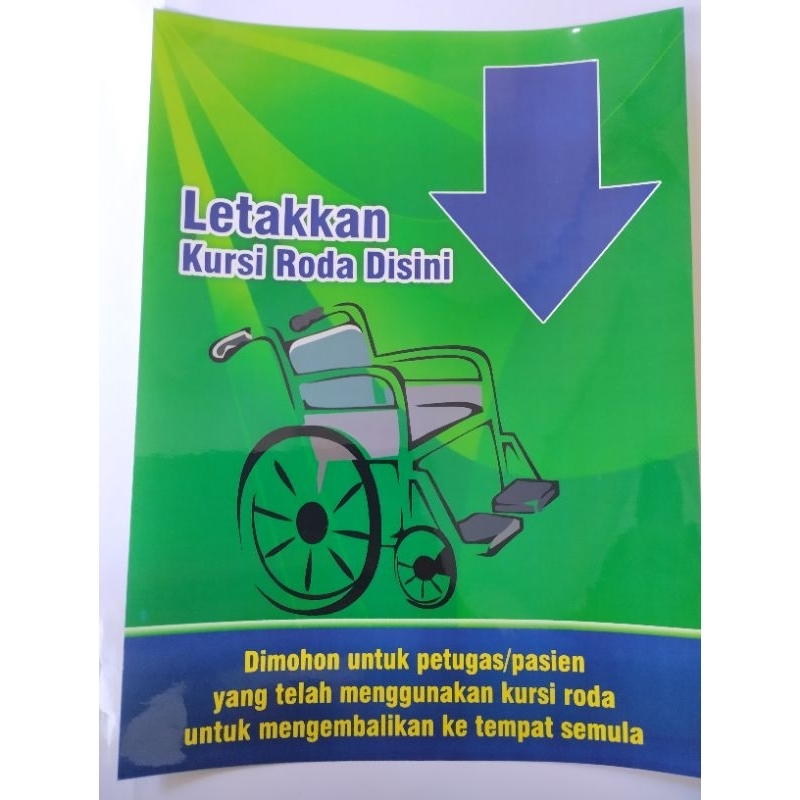 Jual Stiker Letakkan Kursi Roda | Shopee Indonesia