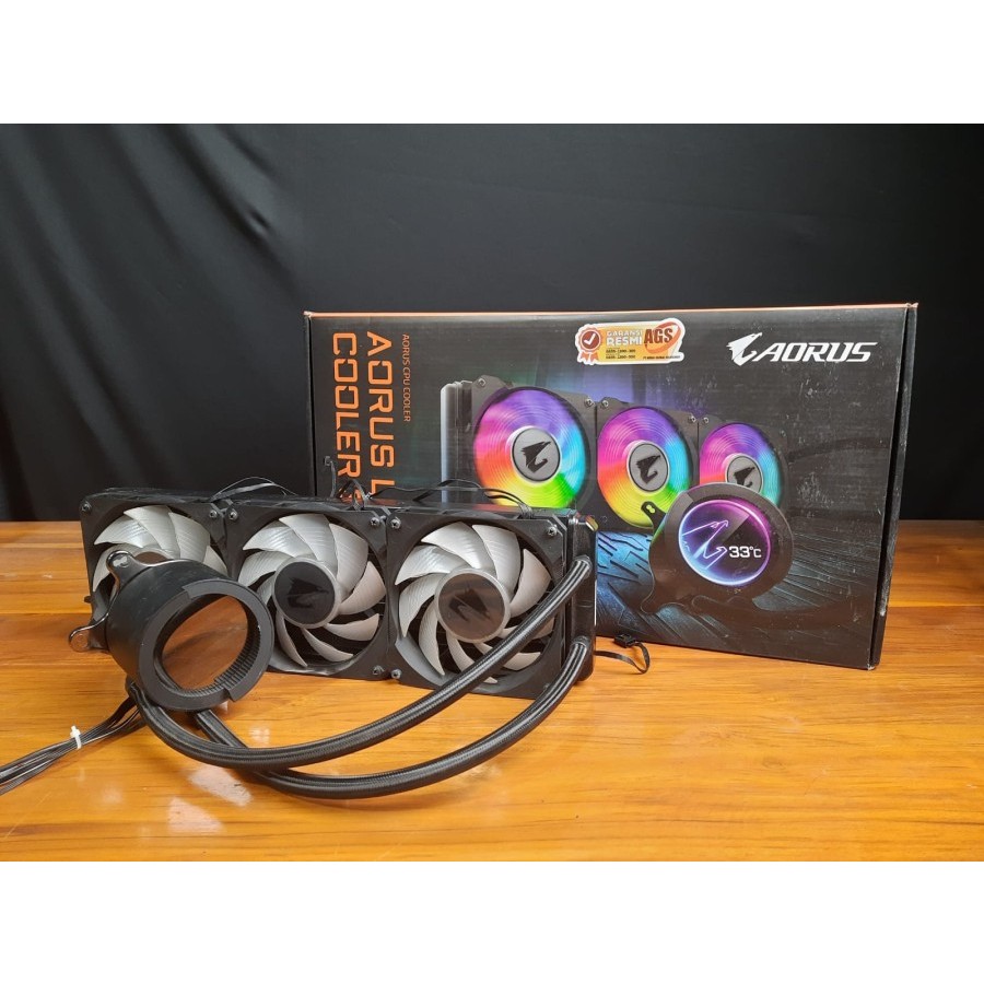 Jual CPU Cooler Liquid Gigabyte Aorus Waterforce Cooler X 360 | Shopee ...