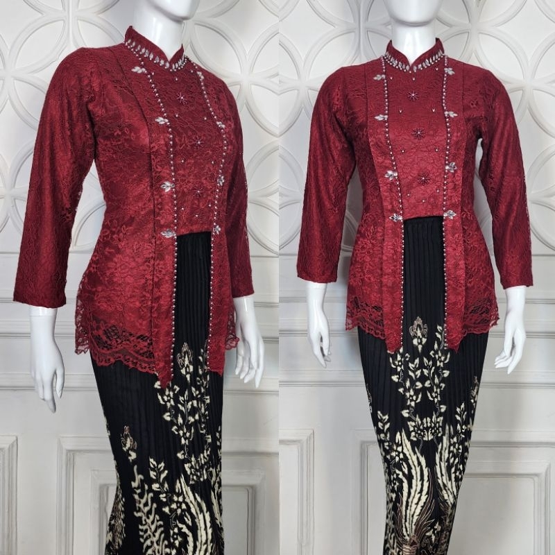Jual Kebaya Kutu Baru hijab/Kebaya modren/kebaya Wisuda/kebaya kekinian ...