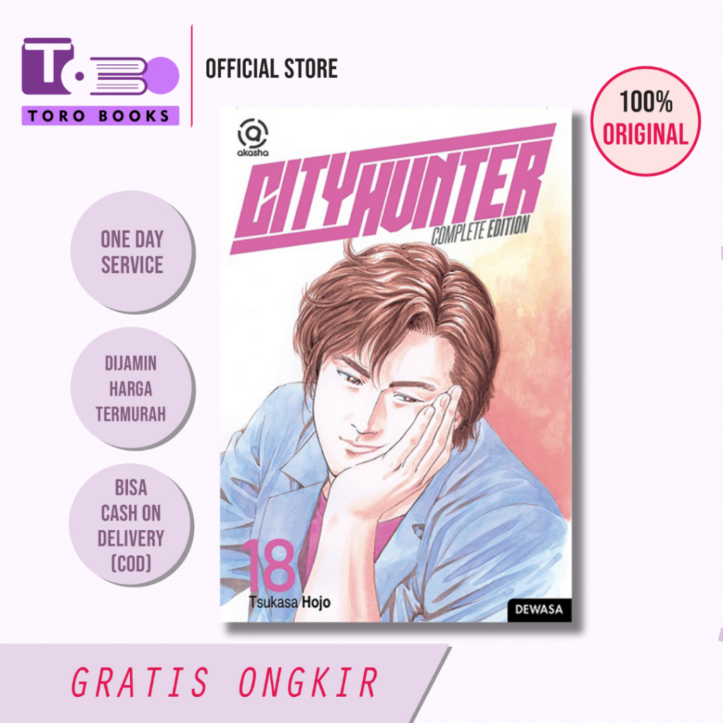 Jual KOMIK SERI : City Hunter Complete Edition - Hojo Tsukasa | Shopee Indonesia