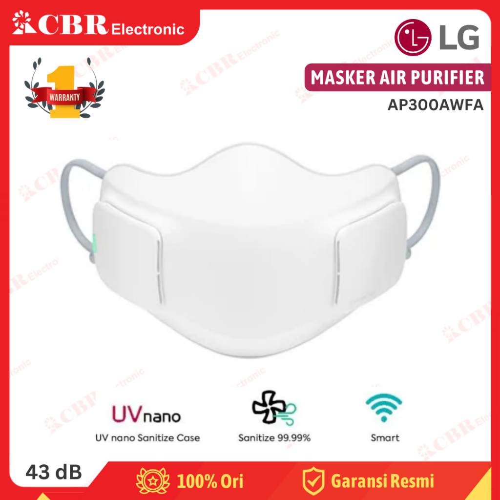 Jual Masker Air Purifier LG AP300AWFA (White) | Shopee Indonesia