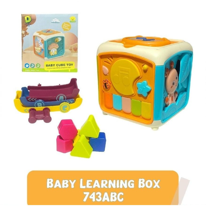 Jual Mainan BAYI ACTIVITY CUBE BOX Kubus Edukasi Anak Montessori ...