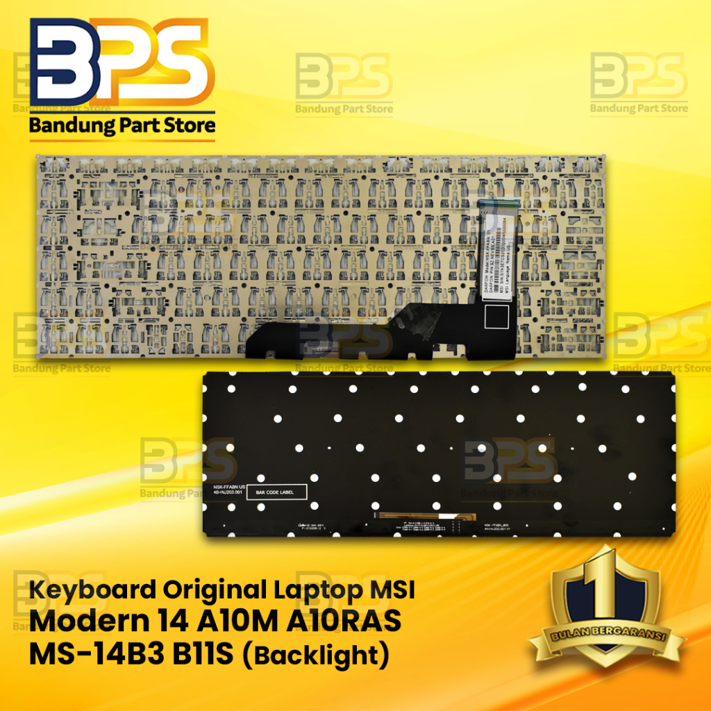 Jual Keyboard MSI MODERN 14 A10M A10RAS MS-14B3 B11S MA-14D1 B10 MW MS-14D3 New | Shopee Indonesia