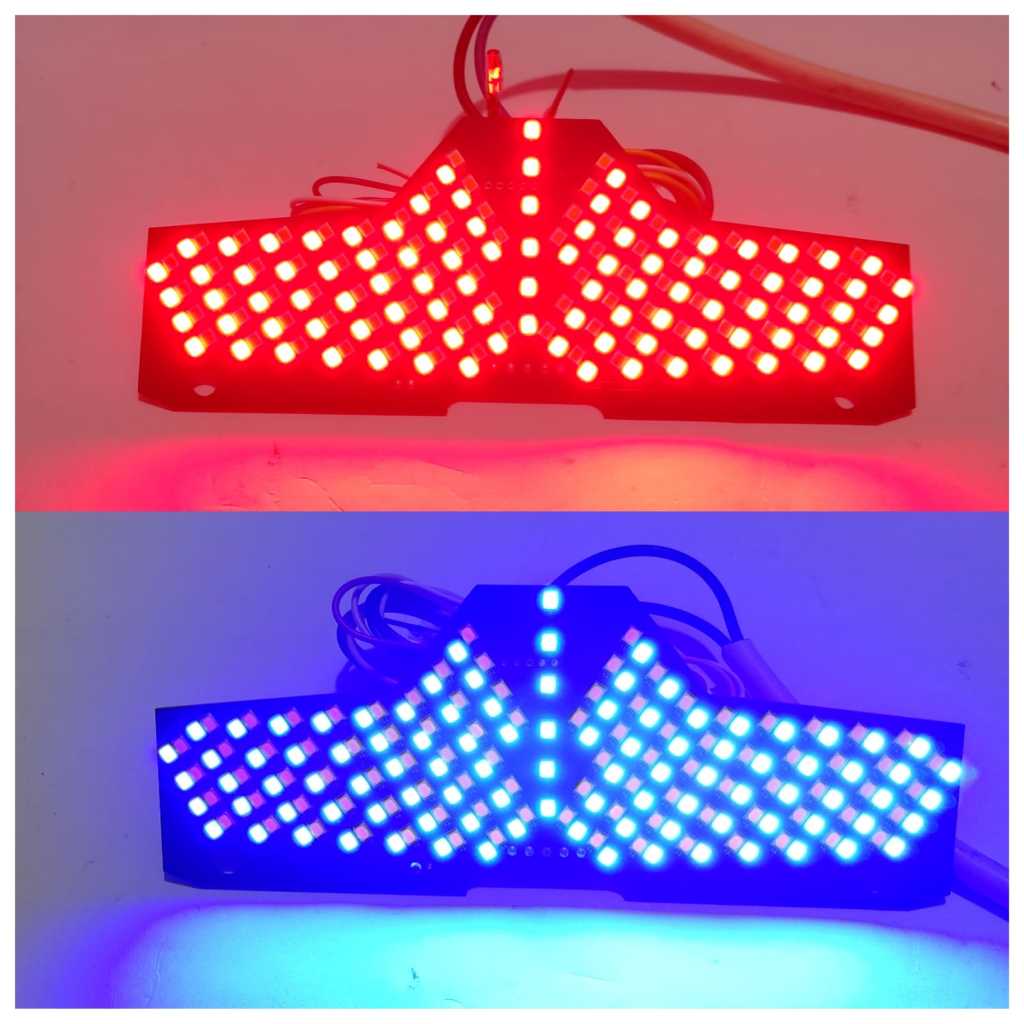 Jual Lampu stop plus sen running LED Vario 125 Vario 150 new 16 mode ...