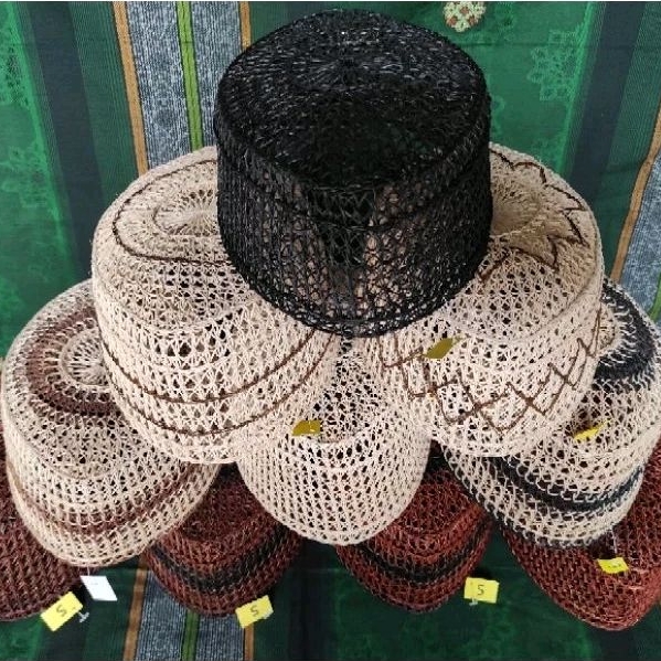 Jual bisa cod songkok kopiah peci akar rotan akar jangang resam khas ...