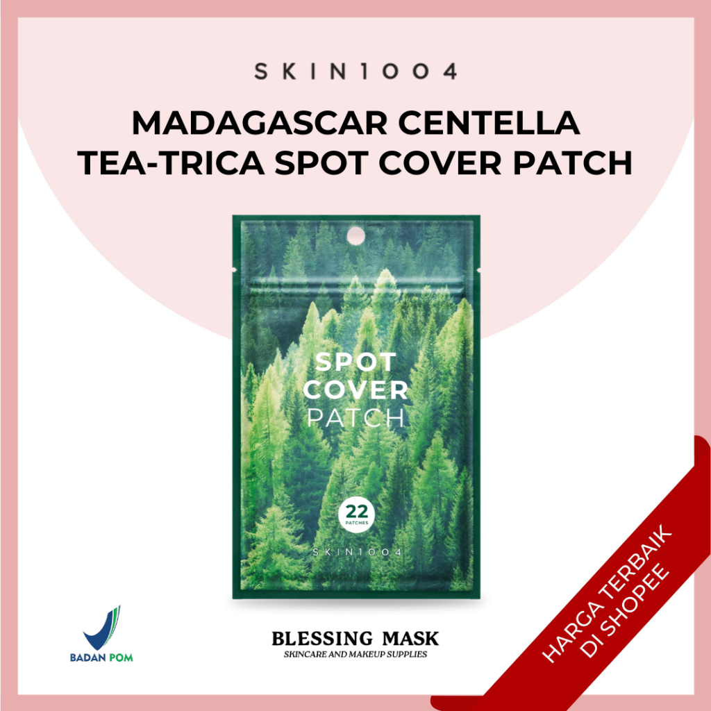 Jual SKIN1004 Madagascar Centella Tea-Trica Spot Cover Patch 22ea ...
