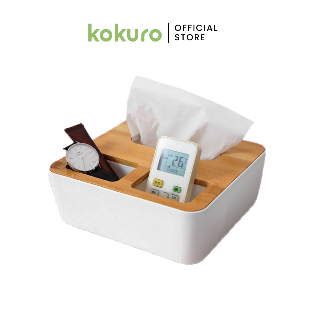 Jual Kokuro - Kotak Tissue Box Kotak Besar / Kotak Tempat Tisu Kayu ...