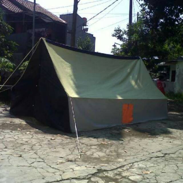 Jual Tenda Pramuka Regu kap 10 siswa/8 dewasa bahan waterproof fullset ...