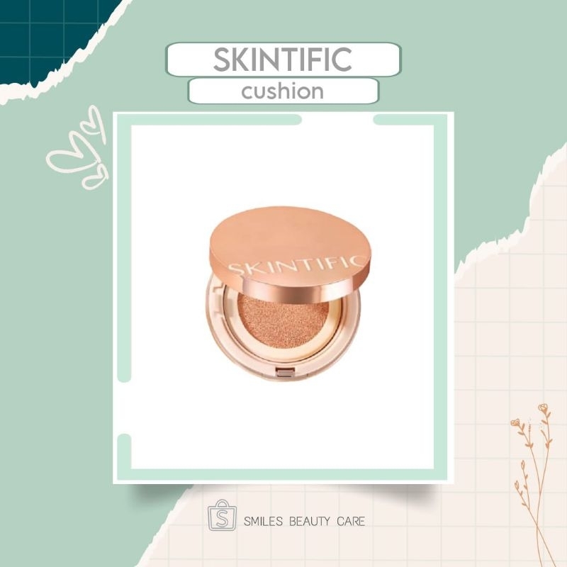 Jual Skintific All Perfect Cushion High Coverage Poreless & Flawless ...