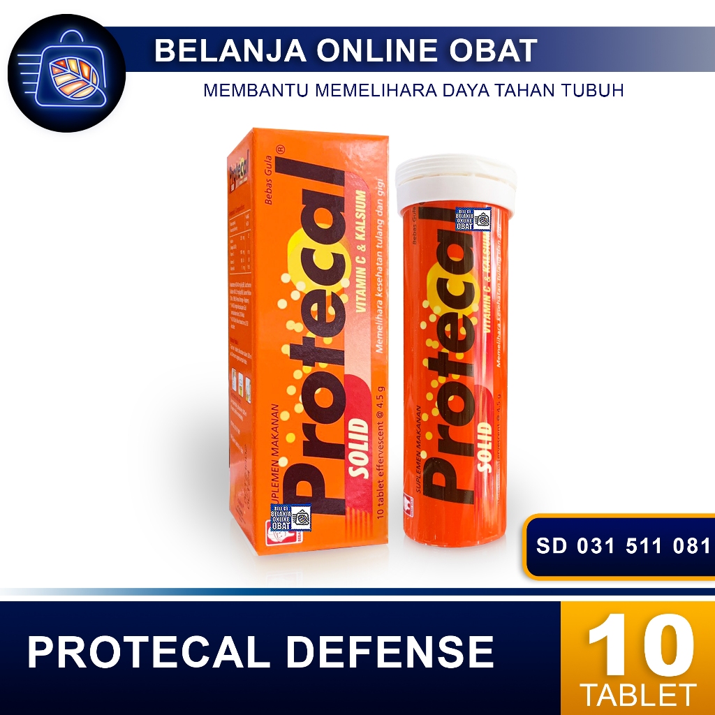 Jual PROTECAL SOLID TABLET // Memelihara Kesehatan Tubuh dan Tulang ...