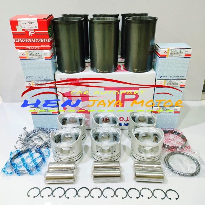 Jual PAKET TURUN MESIN MITSUBISHI FUSO PS190 6D16 ORIGINAL ASLI TP ...