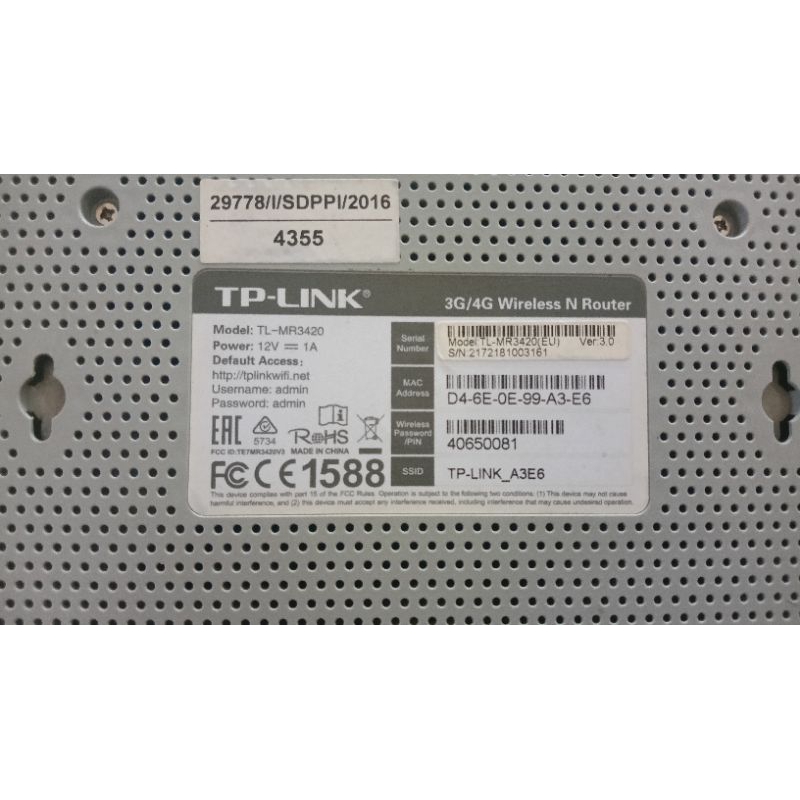 Jual TP-Link TL-WR840N dan TL-MR3420 Wireless N Router | Shopee Indonesia