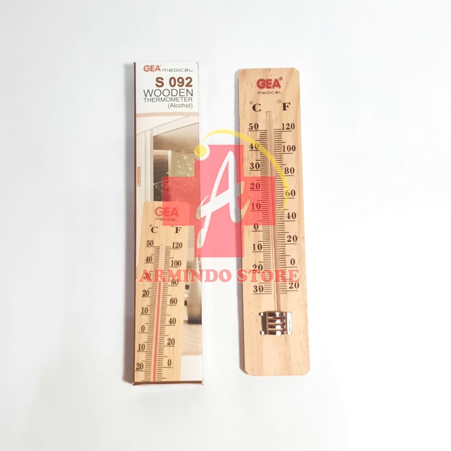 Jual Thermometer Suhu Ruang Kayu Termometer Ruangan | Shopee Indonesia