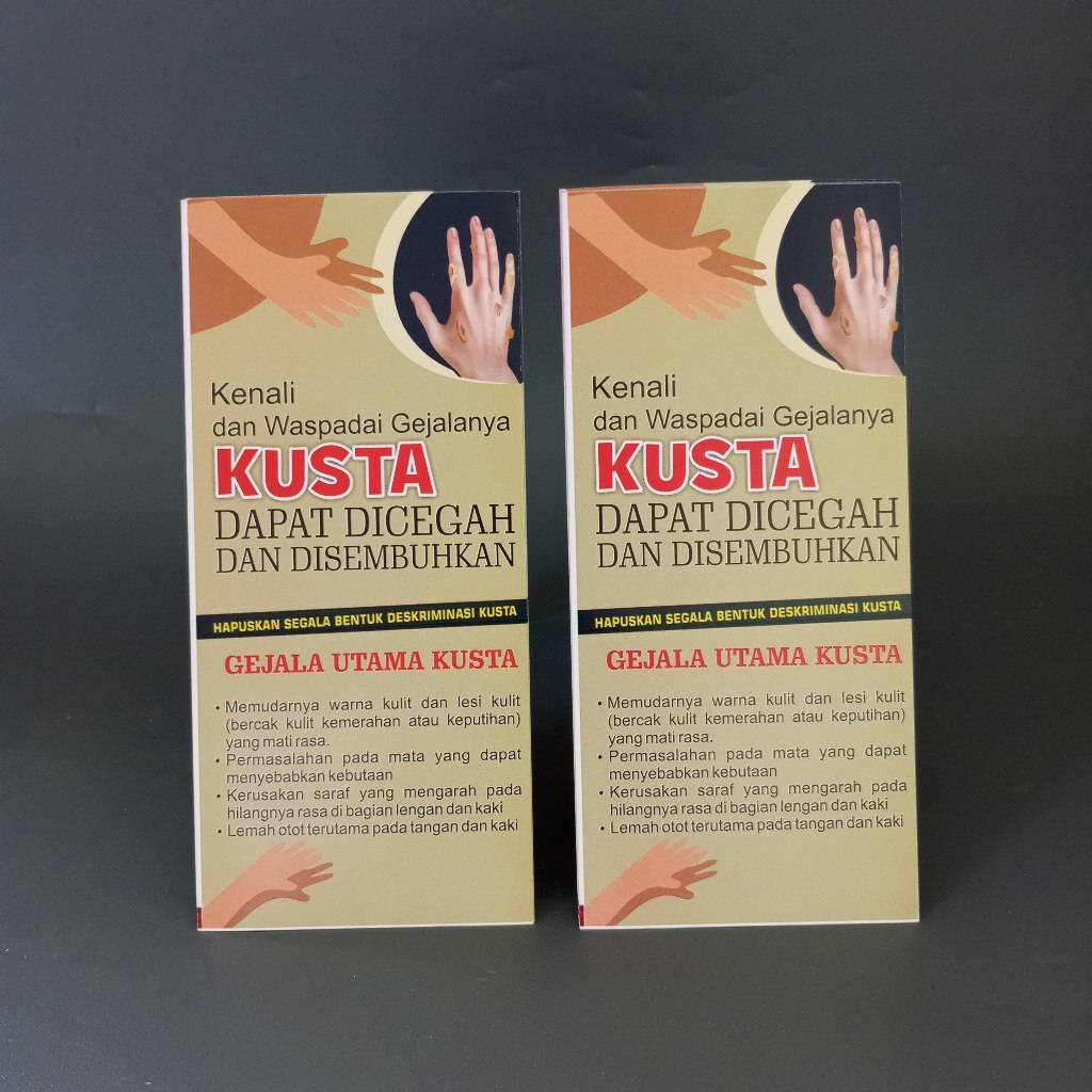 Jual Flyer Kusta/ Brosur Kesehatan Kulit | Shopee Indonesia