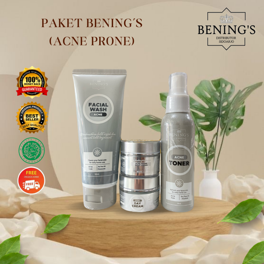 Jual FORMULA BARU ️ PAKET ACNE BENINGS INDONESIA SKINCARE DR OKY ...