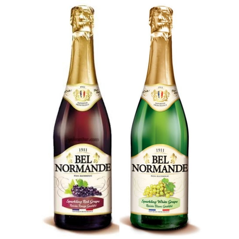 Jual BEL NORMANDE - Sparkling Red/White Grape 750ml Non-Alcoholic ...