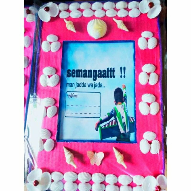 Jual FRAME BINGKAI FOTO KERANG 3D | UKURAN HVS/F4/5R, dan 3R/4R ...