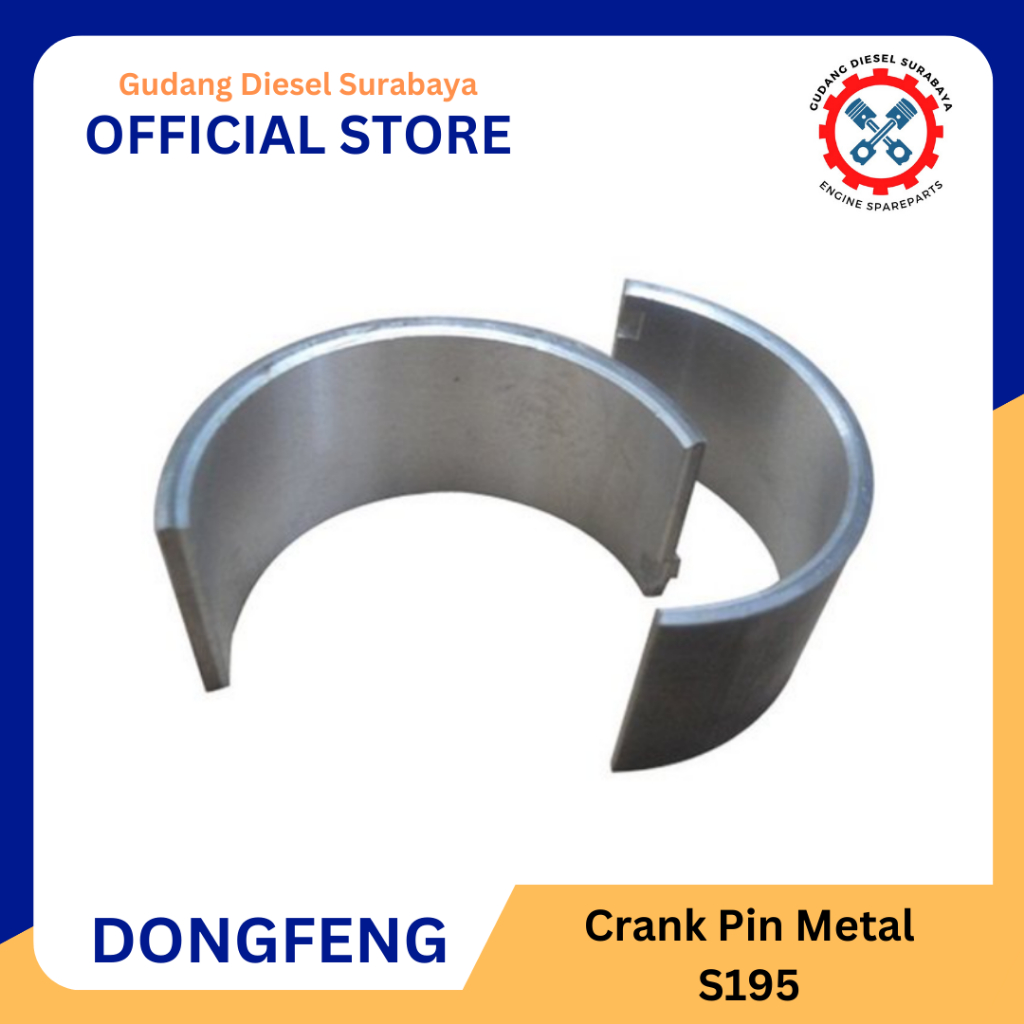 Jual Crank Pin Metal / CPM | Metal Jalan DongFeng S195/S1100 STD/Oversize | Shopee Indonesia