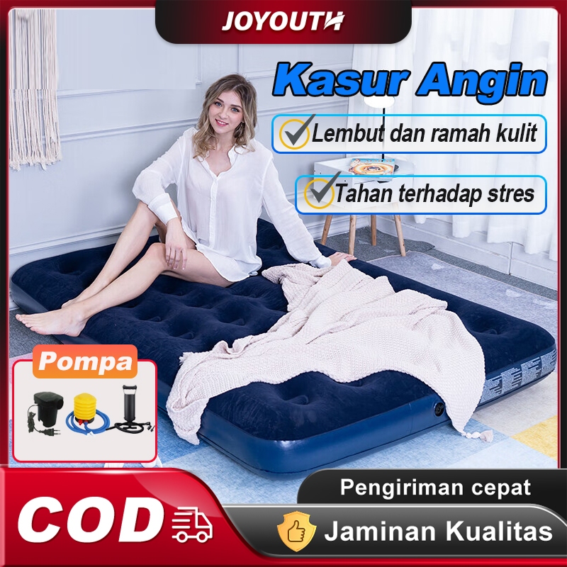 Jual Kasur Angin Queen Size kasur portable Travelling Kasur Tiup Biru ... Jual Kasur Angin Queen Size kasur portable Travelling Kasur Tiup Biru ...