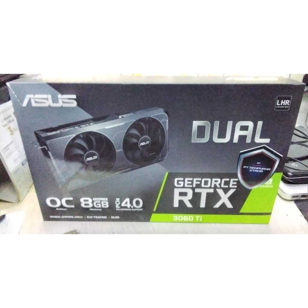 Jual Kotak Kosong Dus Asus Dual Geforce RTX 3060Ti 8GB GDDR6X Box ...