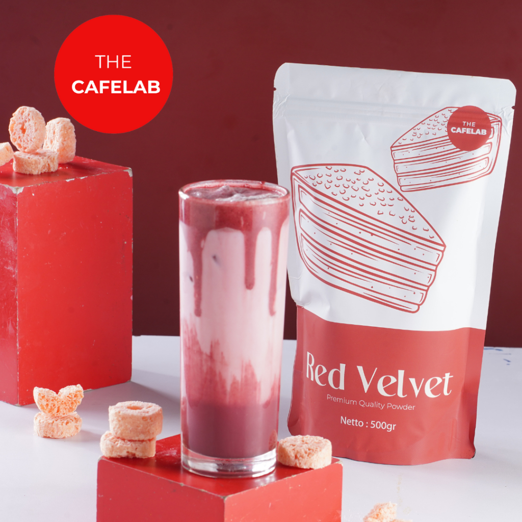 Jual TheCafelab Bubuk Minuman Red Velvet 500gr / Powder Red Velvet ...