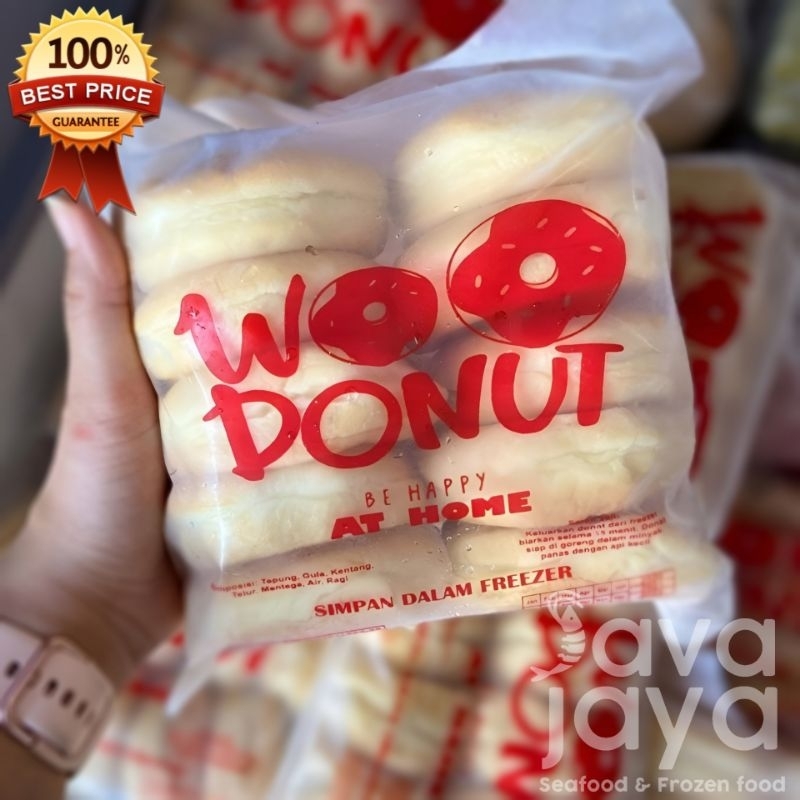 Jual WOO Donat Kentang /Donat hoku -hoku / Donut Beku Frozen Isi 10 pcs ...