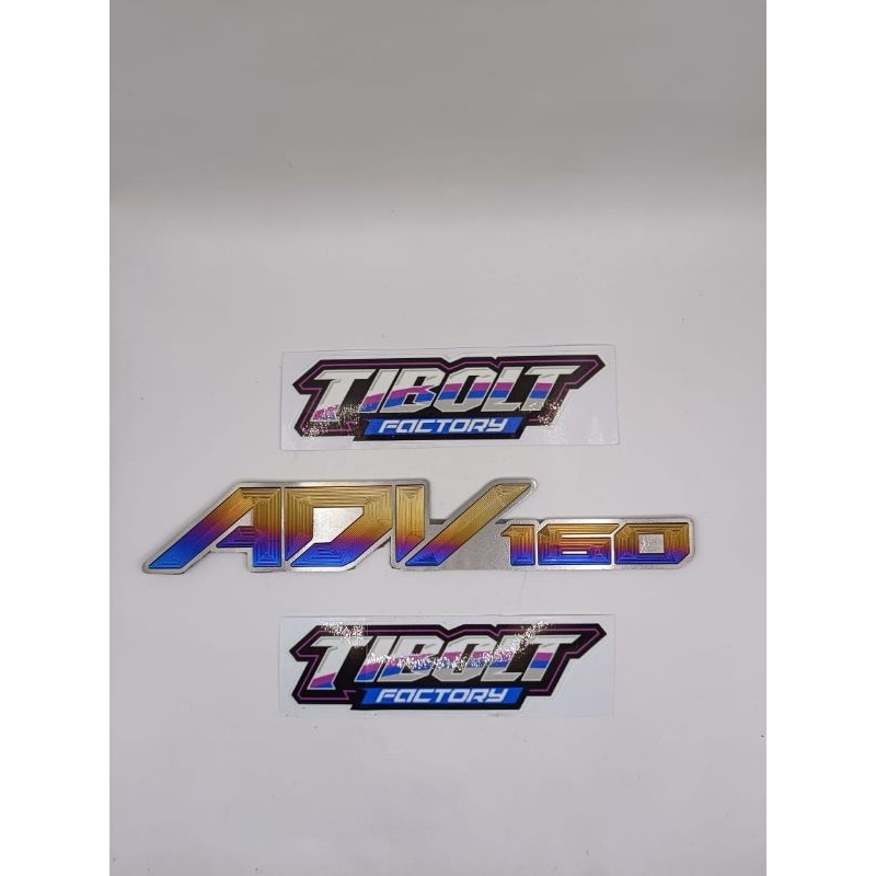 Jual Emblem ADV 160 Original Titanium GR5 | Shopee Indonesia
