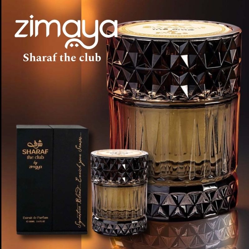 Jual Sharaf the Club by Zimaya Perfume Extrait De Parfum 100ML Original Parfum | Shopee Indonesia