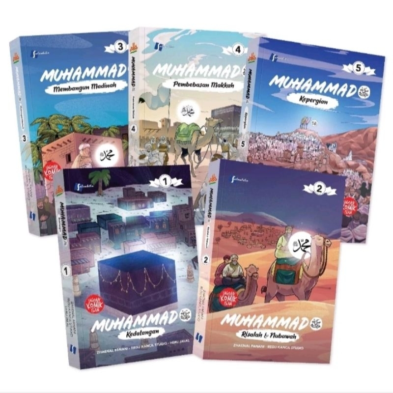 Jual Komik Muhammad SAW 1 2 3 4 5 kedatangan risalah & nubuwah ...