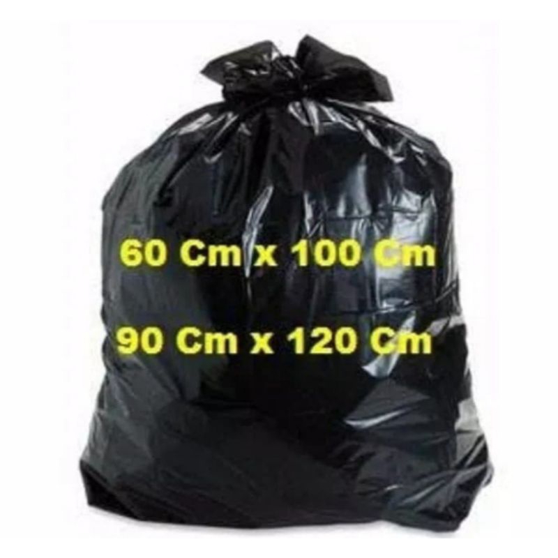 Jual Kantong Sampah / Trash bag hitam /kresek sampah / kantong tempat ...