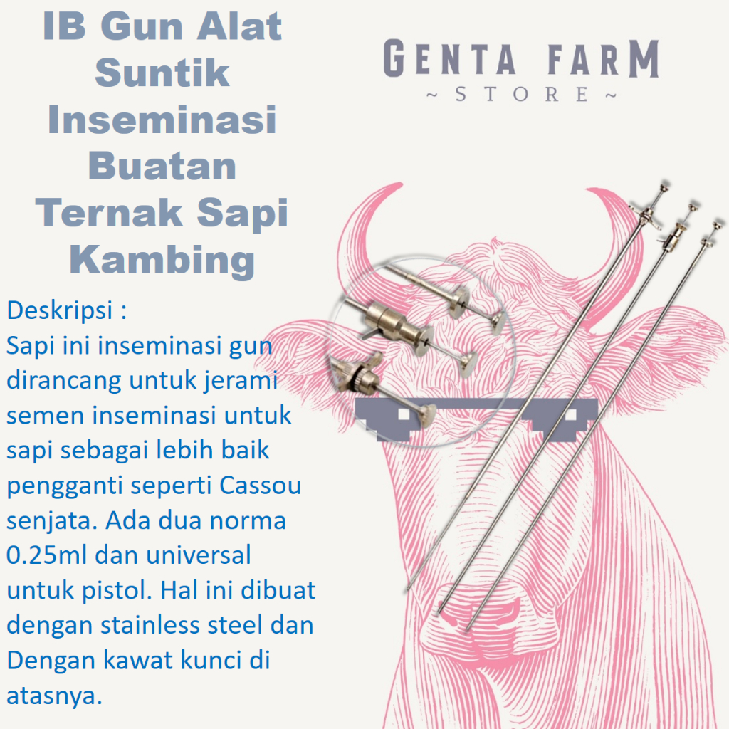 Jual IB Gun Alat Suntik Inseminasi Buatan Ternak Sapi Kambing | Shopee Indonesia