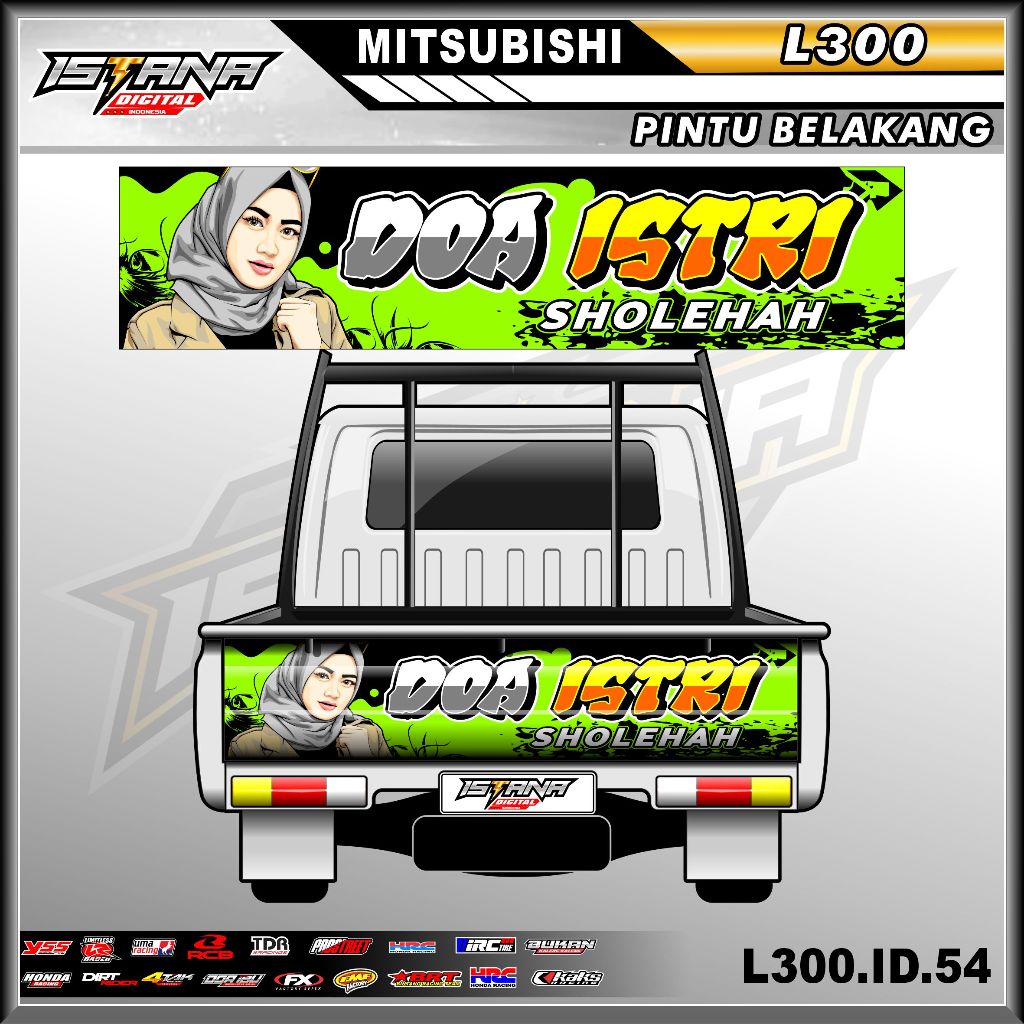 Jual Stiker Pintu Belakang L300 - Sticker Variasi Pintu Belakang ...