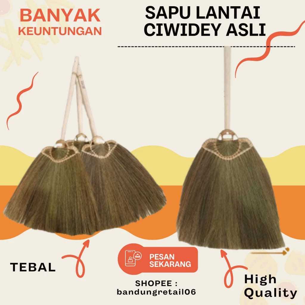 Jual SAPU LANTAI RAYUNG / SAPU JERAMI CIWIDEY | Shopee Indonesia