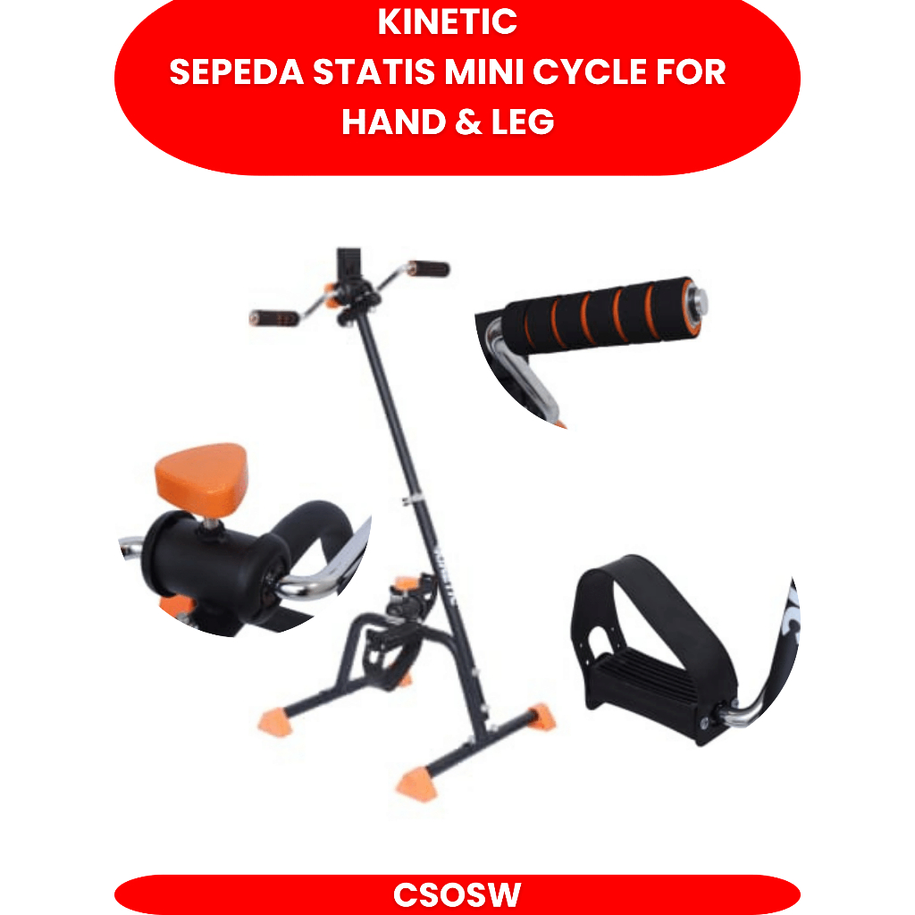 Jual Kinetic Sepeda Statis Mini Cycle For Hand & Leg | Shopee Indonesia