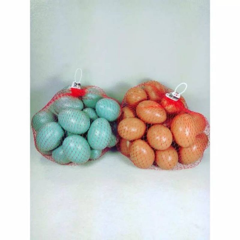 Jual Mainan Telur Teluran Plastik Anak Bayi Kemasan Jaring | Shopee ...