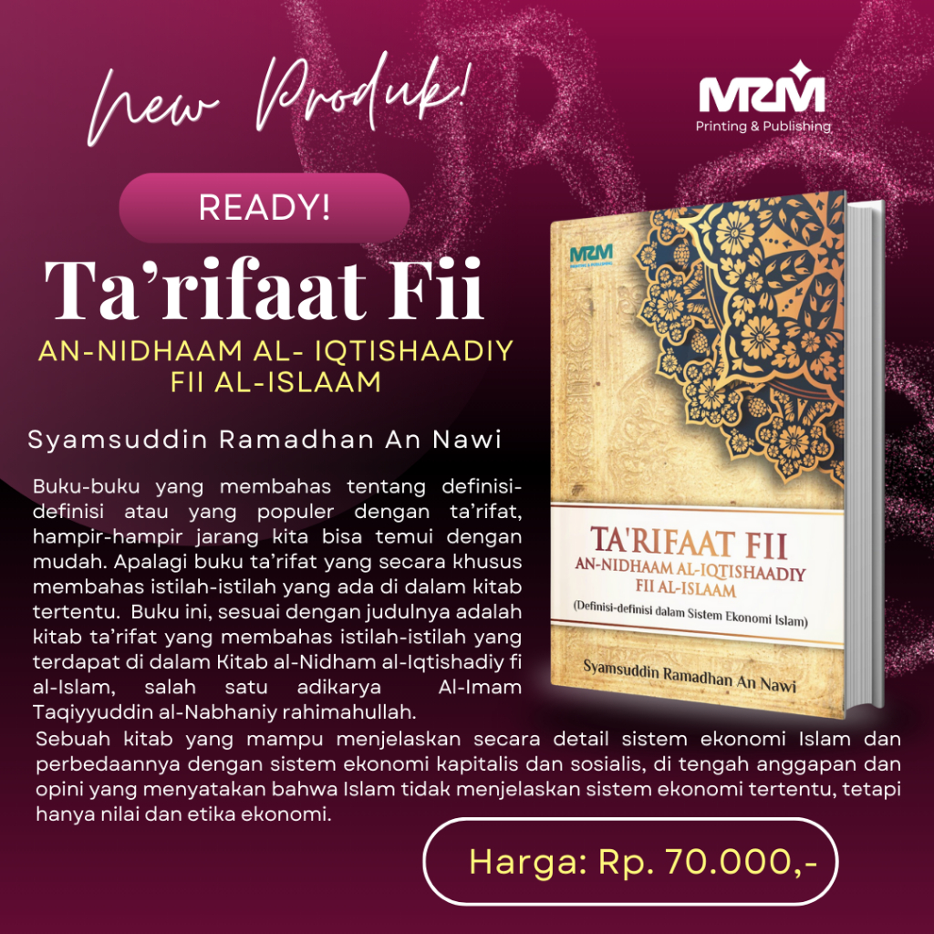 Jual KITAB MUTABANAT | TA'RIFAT NIDZOM IQTISHODY FII ISLAM | TARIFAT ...