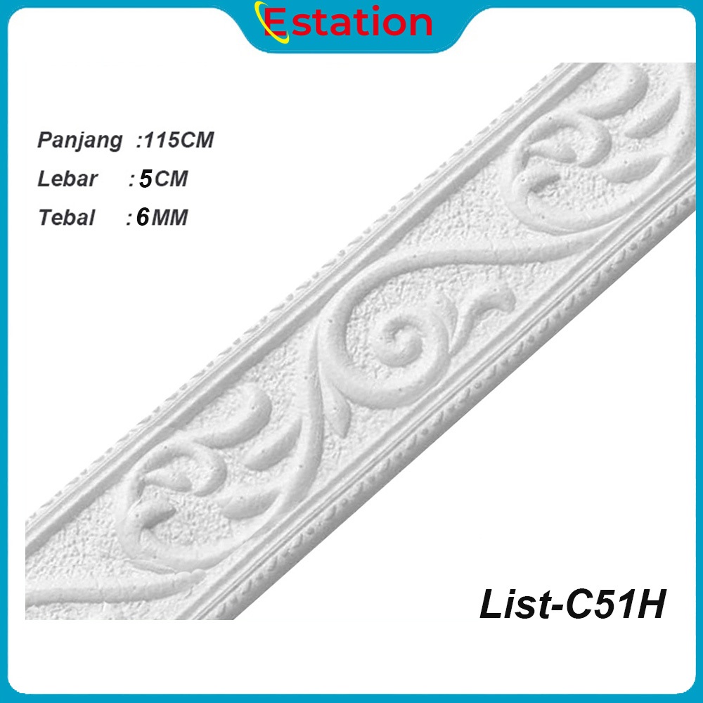 Jual Estation - Wall Border List / Wallborder Foam 3D /Walpaper List ...