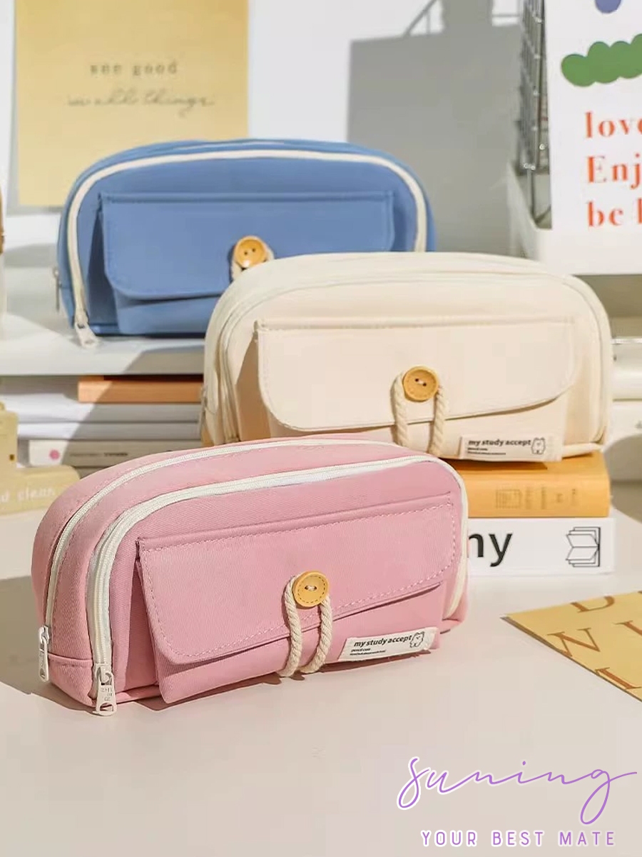 Jual Pencilcase/Pouch/Kotak Pensil Tempat pensil berkapasitas besar ...
