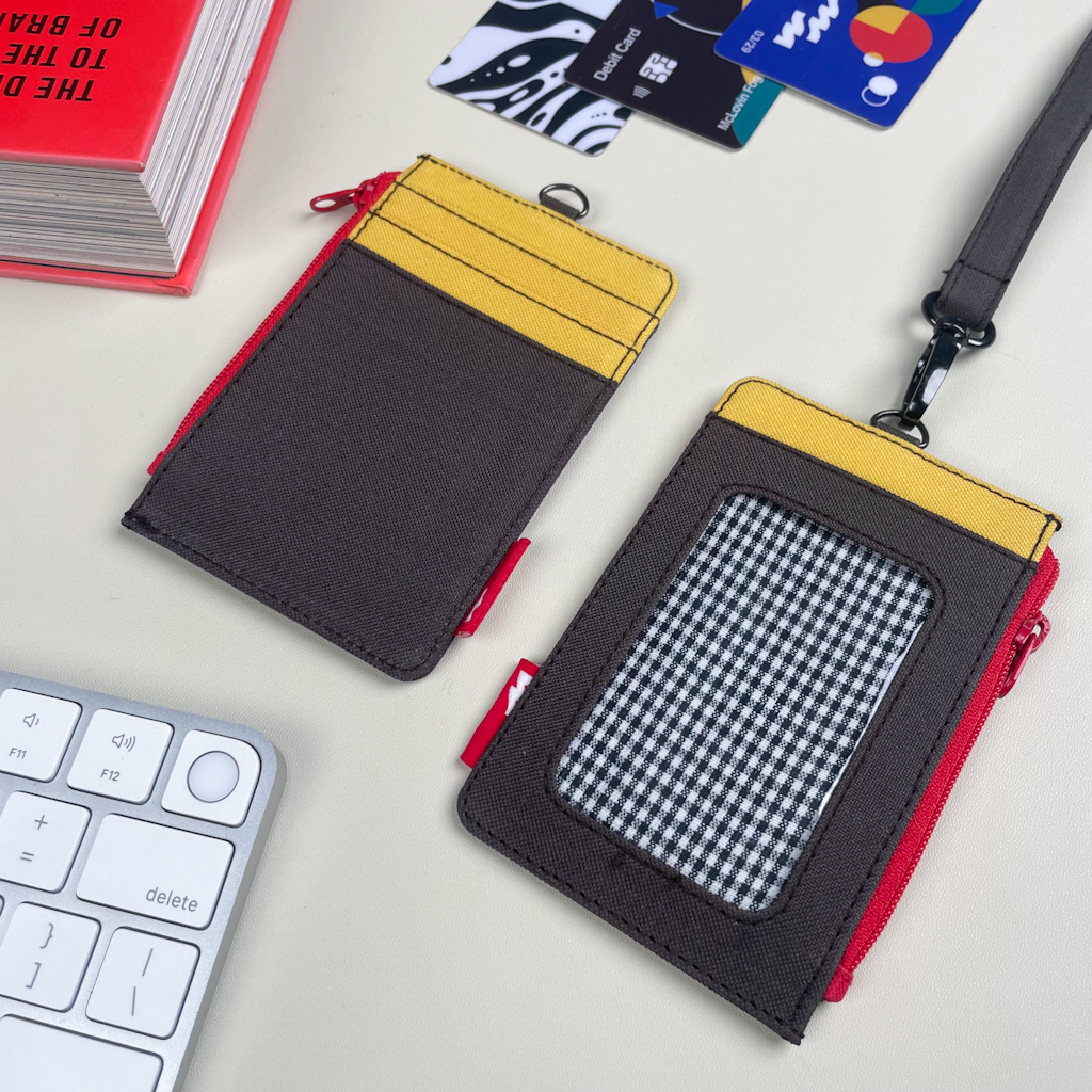 Jual ID Card Holder Hanging Wallet Name Tag Gantung Lanyard Dompet ...