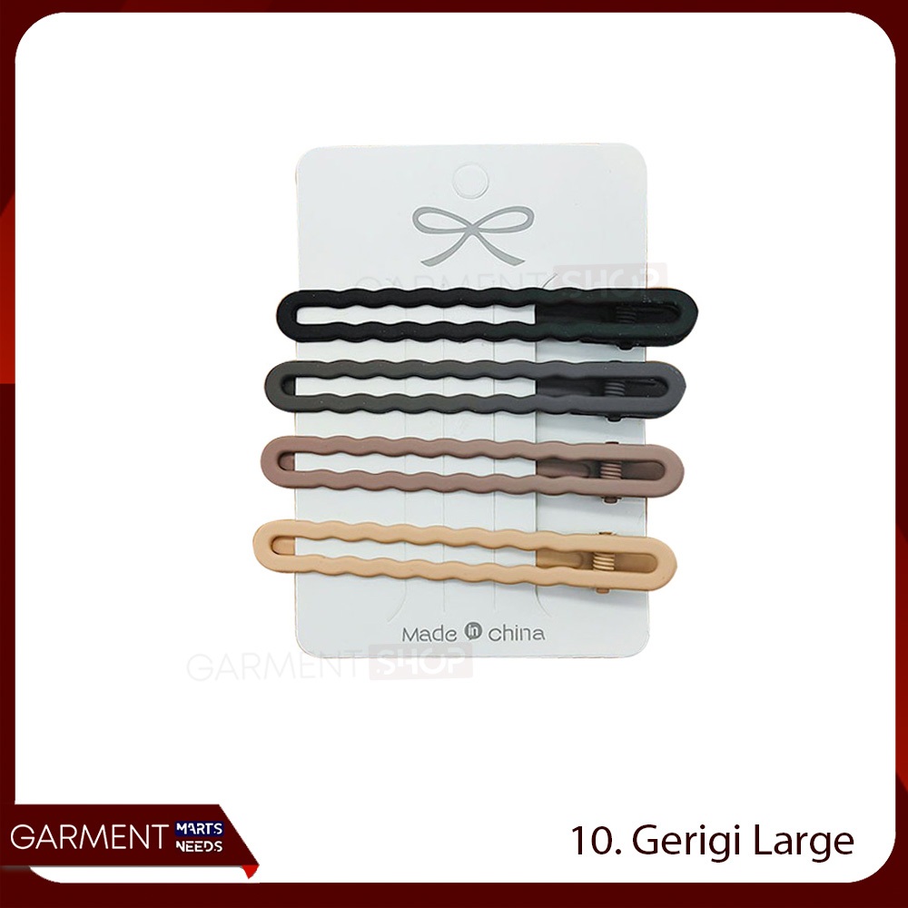 Jual Jepit Rambut Korea Hairpin Poni Lucu Jepitan Poni isi 3 Korean ...