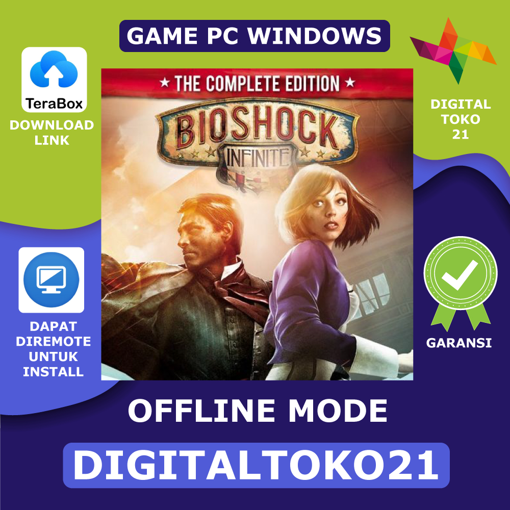 Jual BioShock Infinite Complete Edition + ALL DLC - Action, Adventure, Shooter - Game PC Full ...
