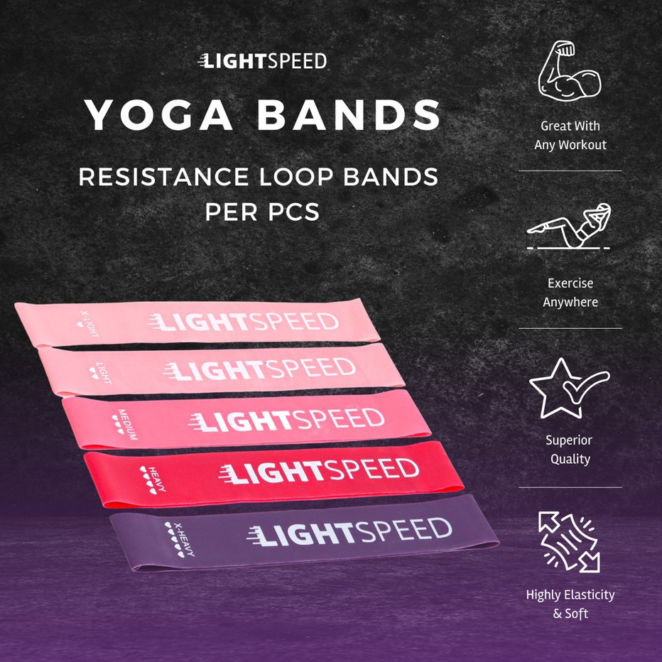 Jual Produk LIGHTSPEED RESISTANCE LOOP BANDS KARET YOGA MURAHKARET ...