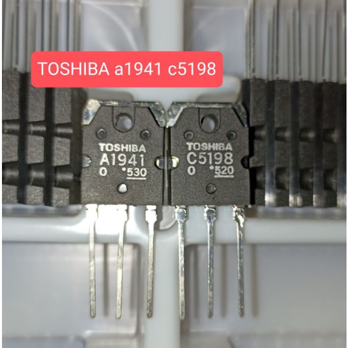 Jual TRANSISTOR A1941 C519 TOSHIBA POWER TRANSISTOR 1 SET | Shopee ...
