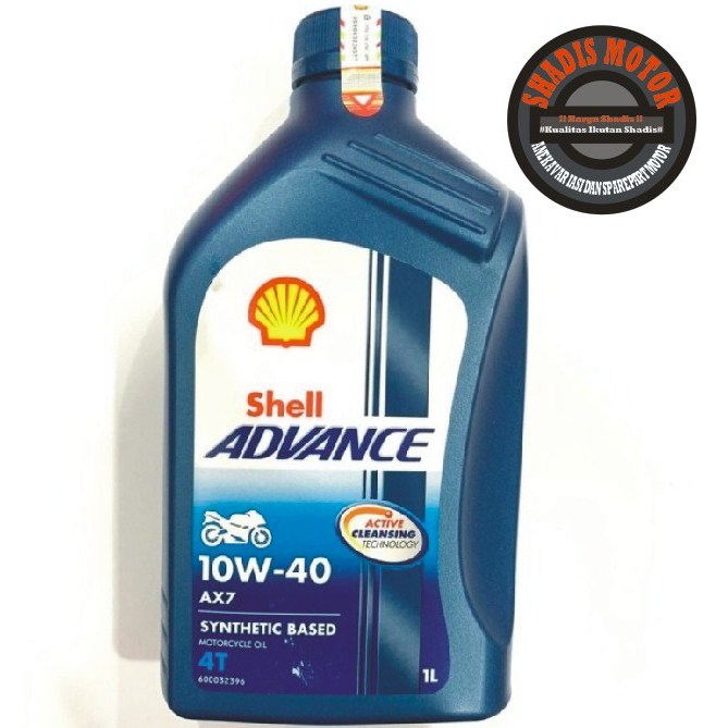 Jual Oli Shell Advance AX-7 10w40 1 Liter | Shopee Indonesia
