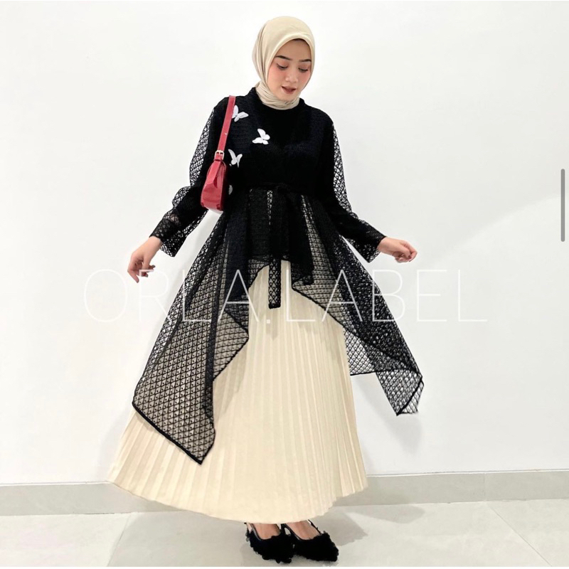 Jual Nabie Lace Outer / outer kondangan / outer kekinian / outer simple ...