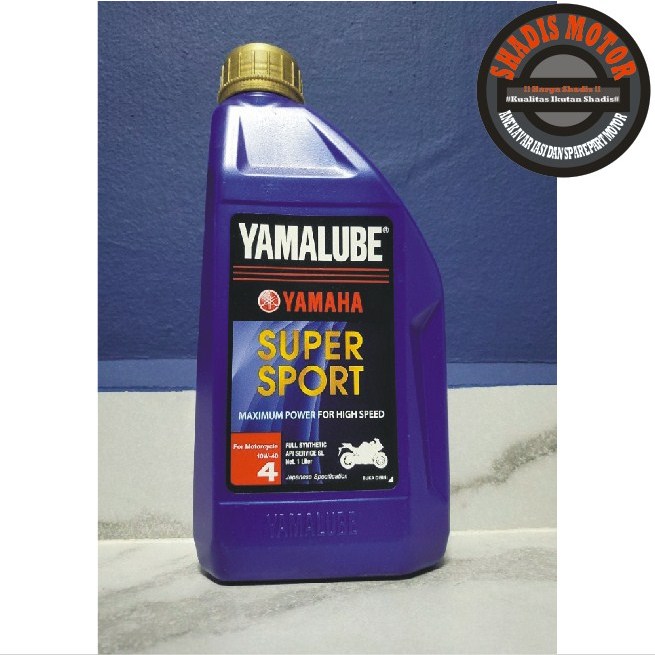 Jual Oli Motor Merk Yamalube Tipe Super Sport SAE 10w40 Ukuran 1Liter ...