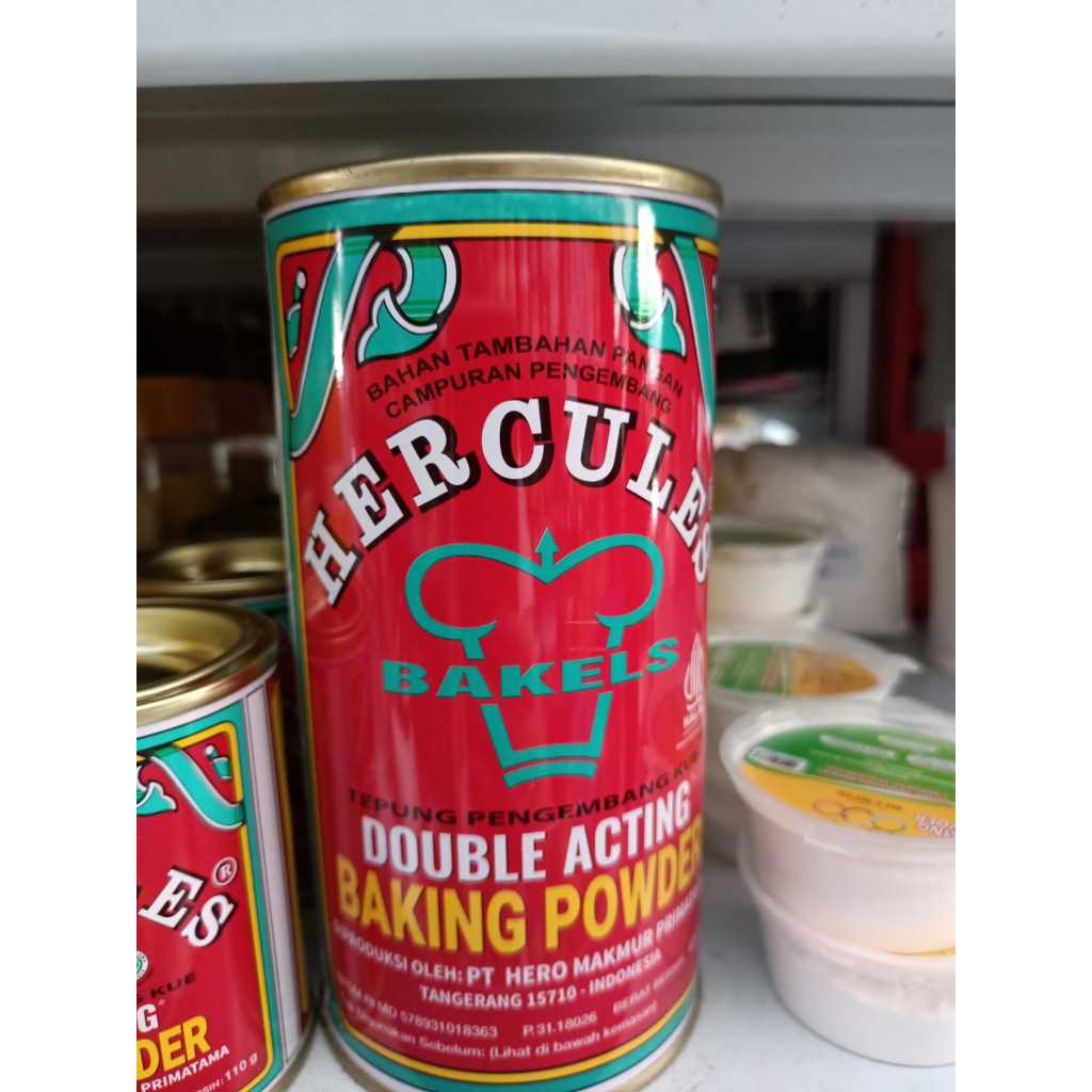 Jual HERCULES Double Acting Baking Powder 450gr (BESAR) | Shopee Indonesia