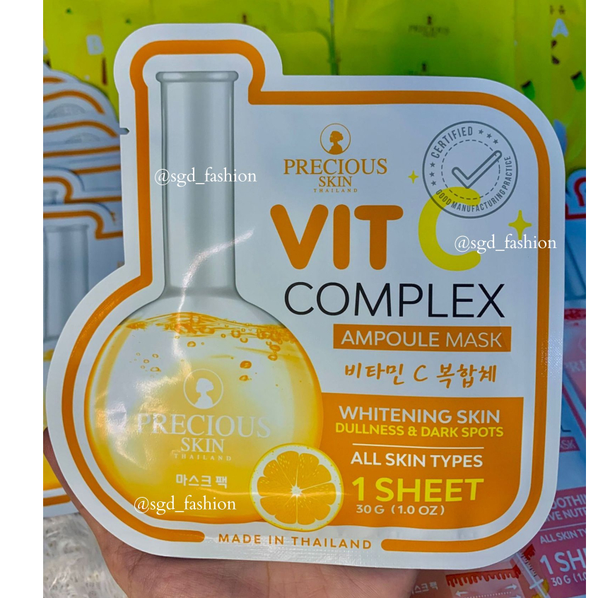 Jual Masker Collagen | Masker Wajah | PRECIOUS SKIN | Sheet Mask ...