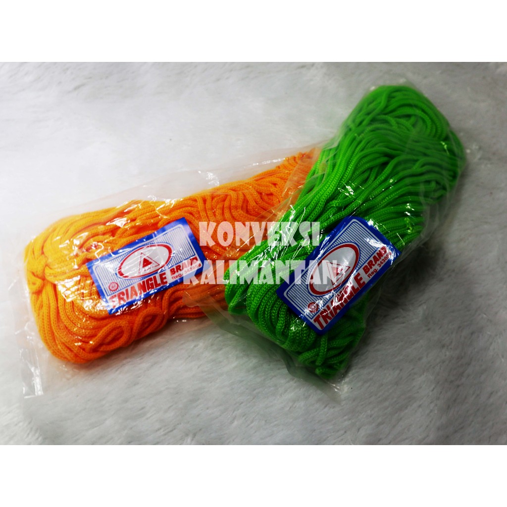 Jual Tali Kur / Tali Kor / Tali Kerajinan / Tali Triangle (Per Roll ...
